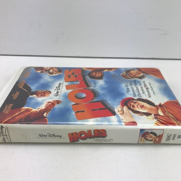 Media | Vhs Walt Disney Holes Clamshell Movie Louis Sachar Stanley ...